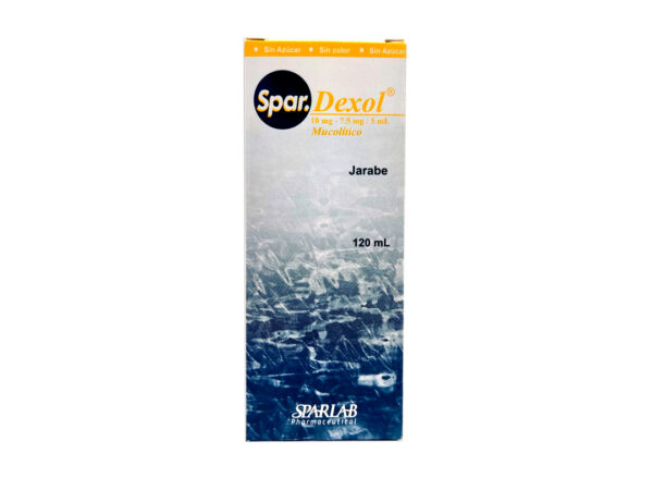 SPAR DEXOL MUCOLITICO 10 mg - 7.5 mg/5 mL JARABE - Droguería Morazán